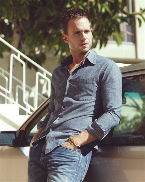 Outfitted Patrick J Adams Maxim