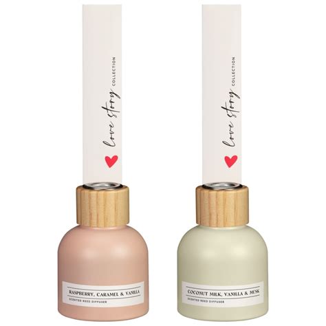 Love Story Collection Reed Diffuser 90ml Coconut Diffusers Bandm