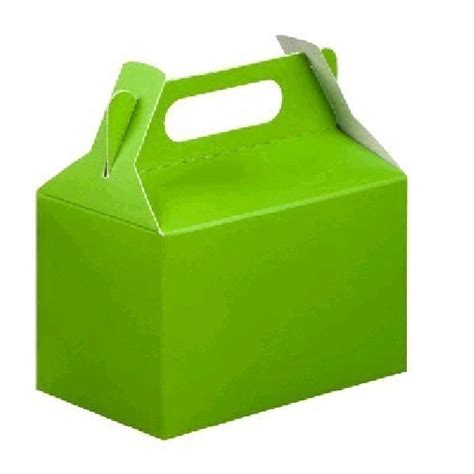 Lime Small Party Boxes With Handle Za