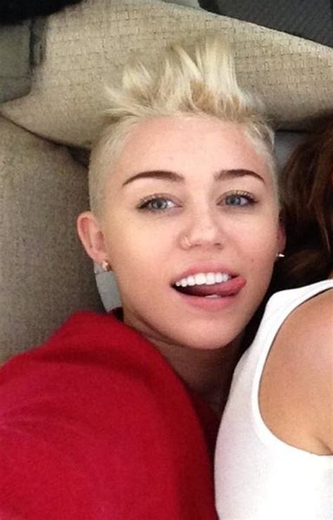 Miley Cyrus Pixie Cut Just Keeps Getting Shorter And Shorter Fashion