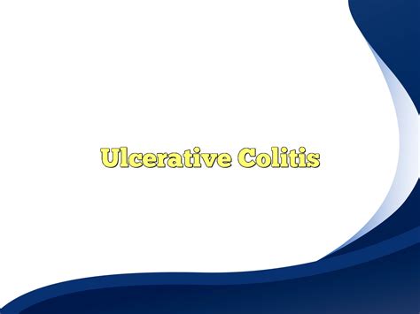 Ulcerative Colitis Definition And Meaning