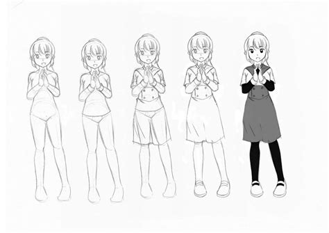 Anime Girl Poses 70 Images To Sketch