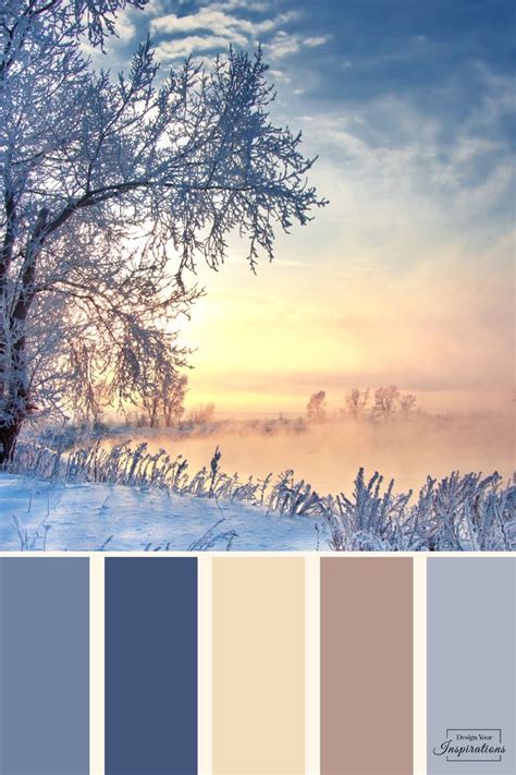 December Color Inspiration Color Inspiration Winter Color Palette