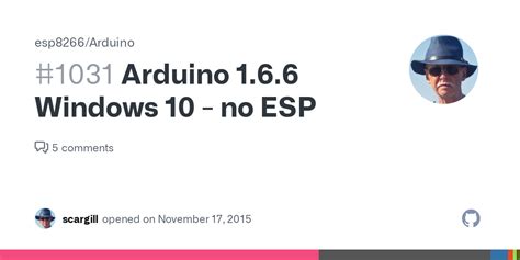 Arduino Windows No Esp Issue Esp Arduino Github