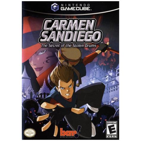 Carmen Sandiego Secret Of The Stolen Drums Gamecube Used Disc