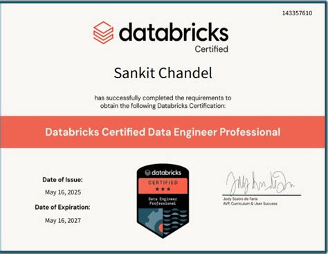 Databricks Dataengineering Certification Bigdata Spark Sankit