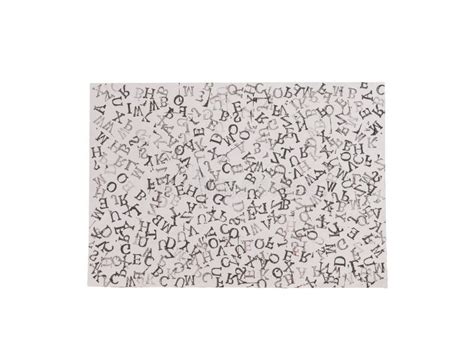 the letters of the alphabet arranged randomly stock image