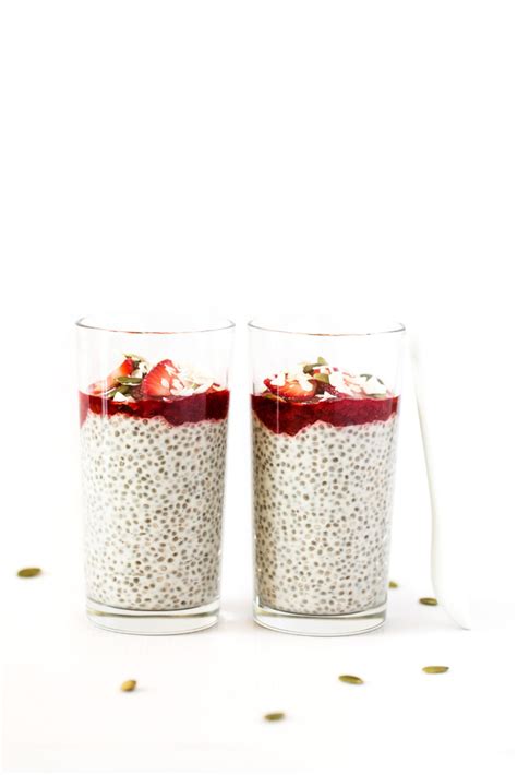 Coconut Yogurt Chia Seed Pudding Parfaits Blissful Basil