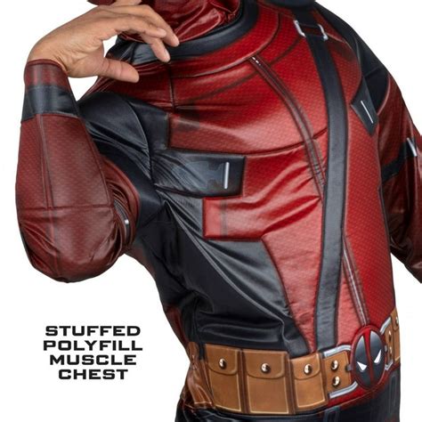 Deadpool Costume Replica Mens Deadpool Complete Costume Set Marvel X