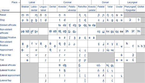 Ipa Consonant Chart 2052 Hot Sex Picture