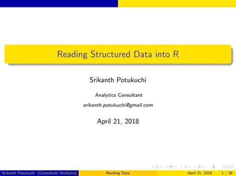 Reading Data Into R Pdf