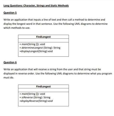 Solved Question 5 Write An Application That Inputs A Line Of