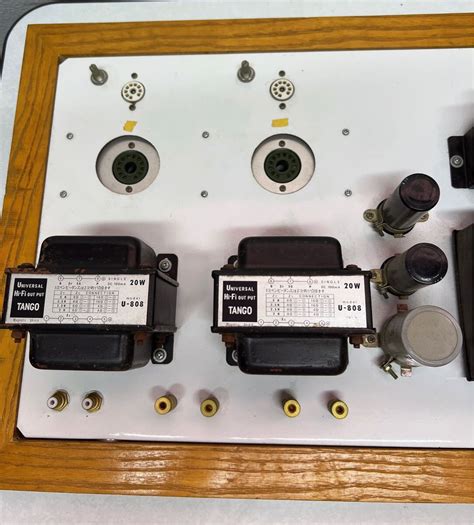 Yahooオークション 真空管アンプ Tango U808 自作アンプ トランス