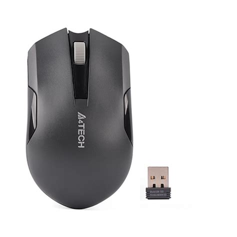 A4tech G3 200ns 24g Wireless Mouse Silent Clicks 1200 Dpi Auto