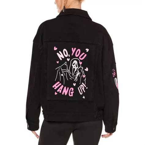 Ghost Face Denim Jacket