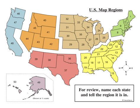 Us Regions Map ~ Elamp