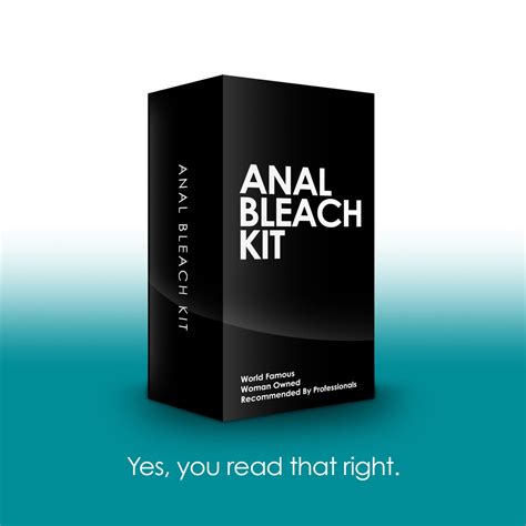 Anal Bleaching Kit Natural Vegan Fda And Health Canada Compliant For