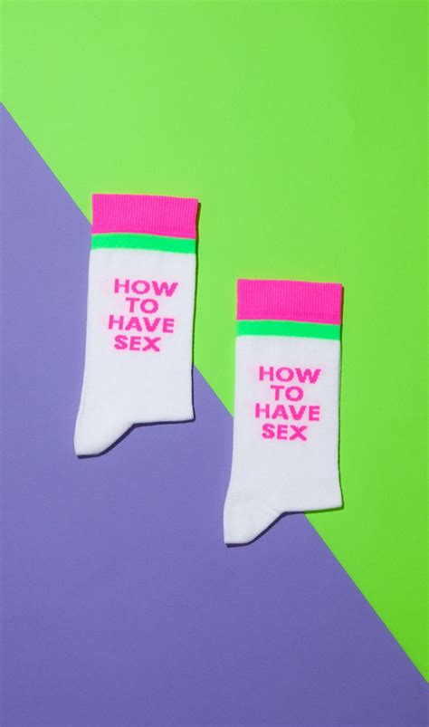 Ode X Cinobo How To Have Sex Socks Ode To Socks