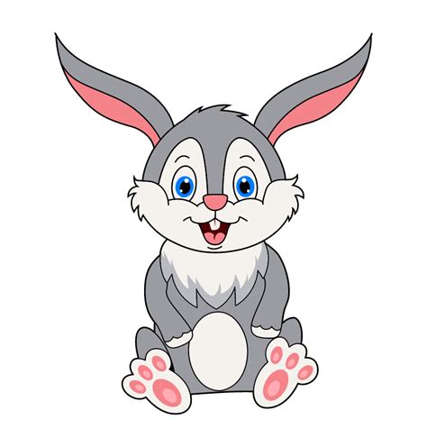Rabbit Cartoon Design Shop By Aquadigitizing