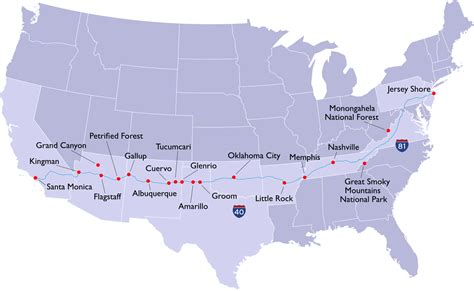 Map Out A Road Trip With Stops