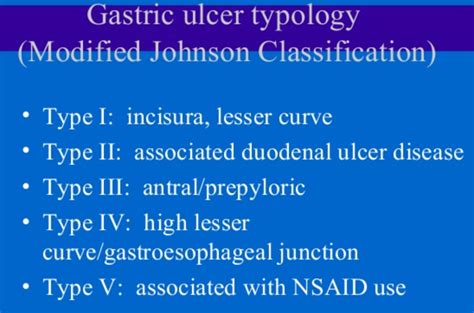 Pg Hangover Modified Johnson Classification Of Gastric Ulcer Facebook