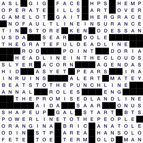 Wsj Crossword Puzzles Archives Wsj Crossword Answers Today