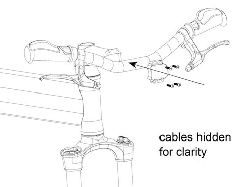 Figure 13 Install Handlebars Montague Bikes