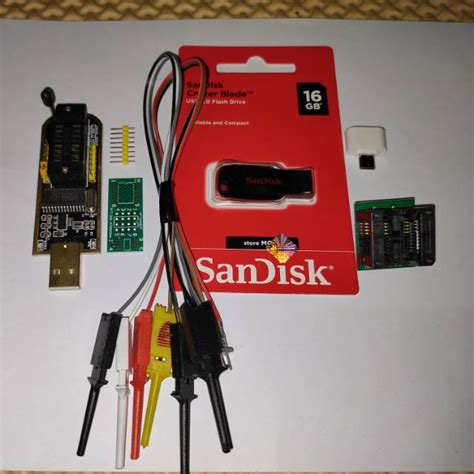 Jual Alat Flash Ch341a Cocok Buat Flash Ic Eeprom Tv Led Dan Reciver