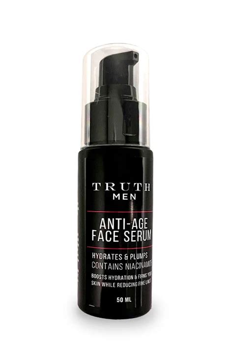 Dunns Clothing Men Anti Aging Truth Face Serum 50ml 155698 Black