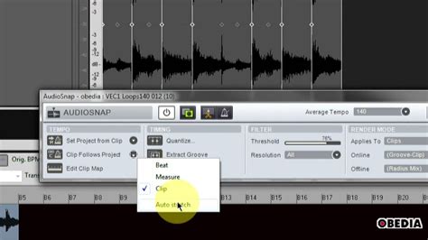 Sonar X1 Using Audiosnap Youtube