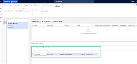 Manage Retainer Agreementscontract Billing In Dynamics 365 Project