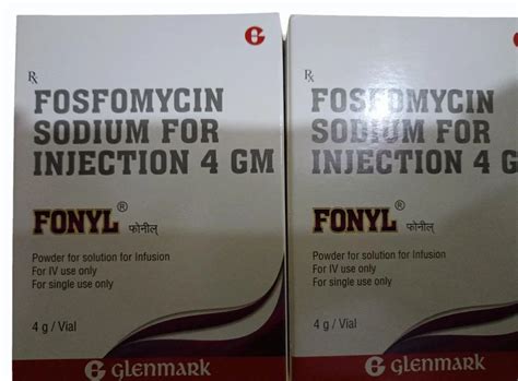 4g Fosfomycin Sodium Injection 4 Gm At ₹ 1782 Vial In New Delhi Id 2853072594730