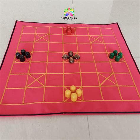 Ashta Chamma Game Board Chowka Bara Board