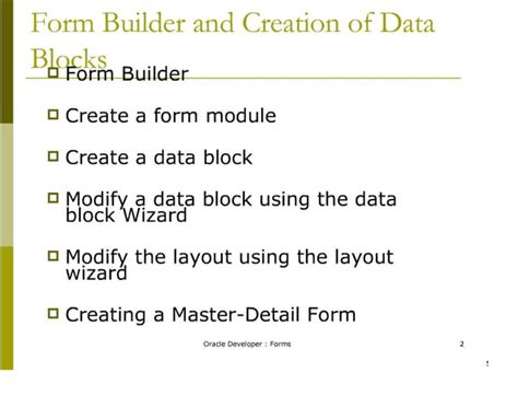 Oracle Forms Tutorial PDF