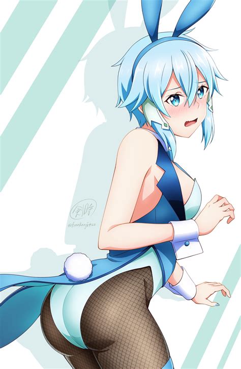 Ken Ji Sinon Sinon Solus Sword Art Online Highres 1girl