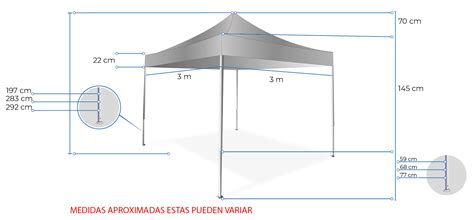 Carpa Plegable Manual 3x3 M Takm02 Aoking