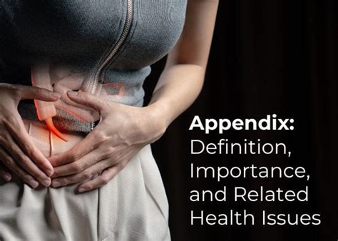 Appendix Definition Importance And Related Health Issues Longevity Box