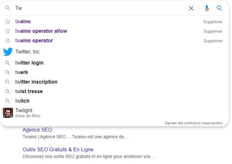 Définition Autocomplétion Ou Suggestion Automatique Twaino