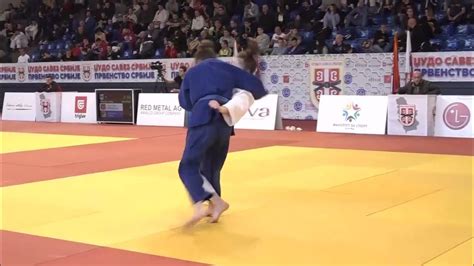 Anastasija Mandić Knj Danijela Jevtić 13u 01 52kg Prvenstvosrbijeseniori2022 Youtube