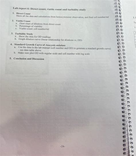 Solved Lab 6 Enumeration Of Microorganisms There Are 3 Chegg Com