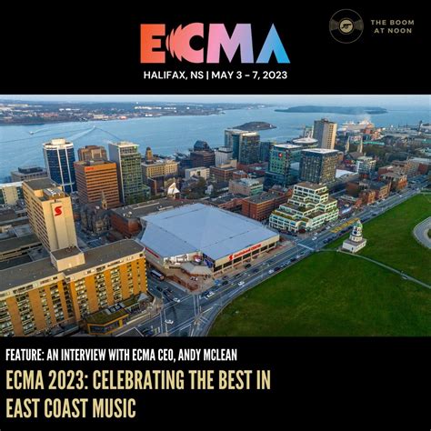 Ecma 2023 Celebrating The Best In East Coast Music — The Boom At Noon