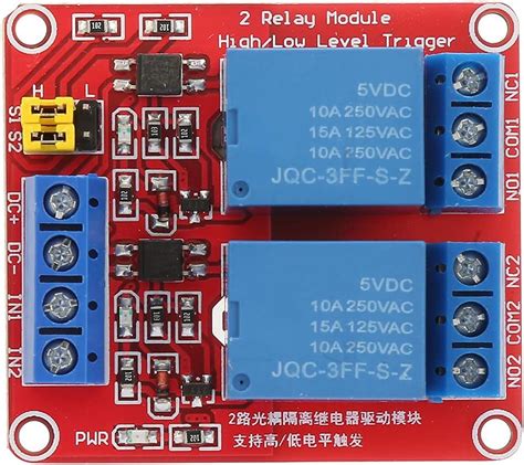 5v 12v 2 Modul Relay Saluran Dengan Isolasi Indonesia Ubuy