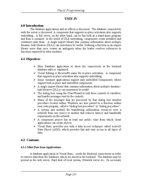 Unit 4 Pdf Library Computing Class Computer Programming