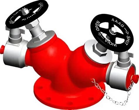 Fire Fighting Double Headed Hydrant Valve At ₹ 16800 Piece Double Hydrant Valve In Ahmedabad
