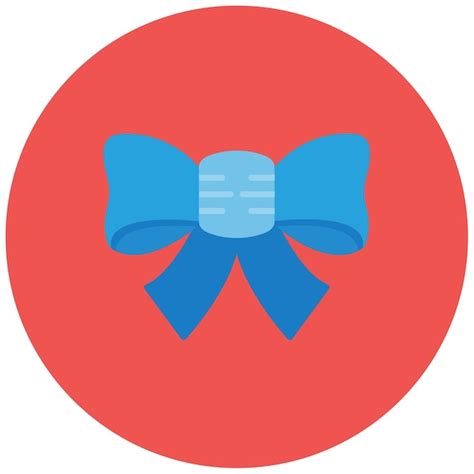 Premium Vector Bow Flat Illustration