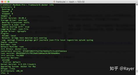 Mac下安装docker的三种方法 知乎