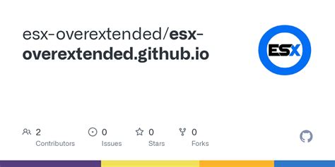 Github Esx Overextendedesx