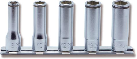 38 Sq Dr Deep Nut Grip® Socket Set 8mm 14mm 5 Pieces Ko Ken Usa