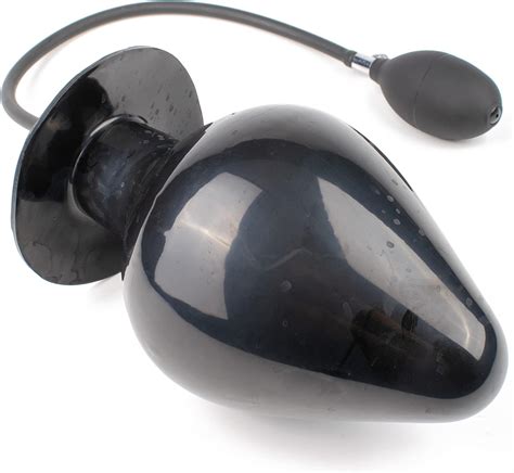 Rubberfashion Latex Butt Plug aufblasbar Extrem - XXXXL - aufblasbarer ...