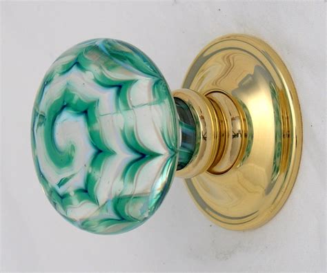 Elegant Handcrafted Glass Door Knobs